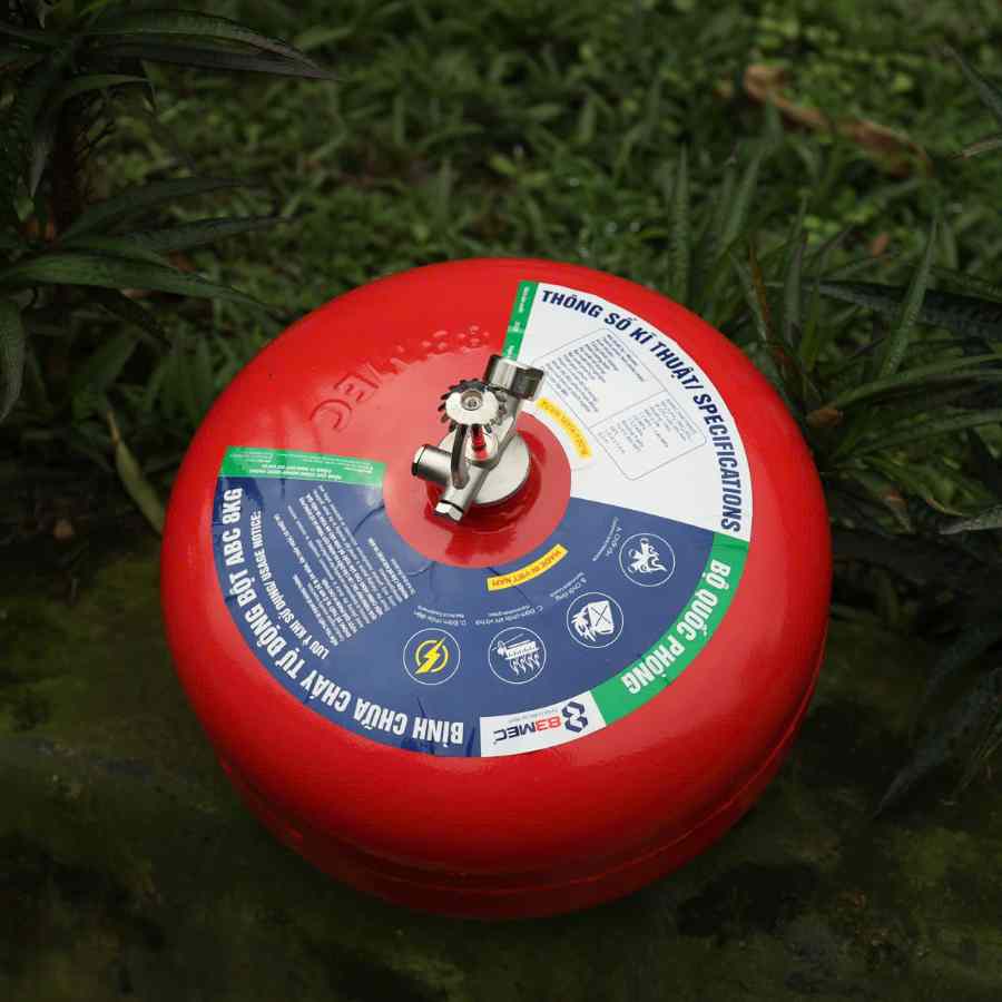 Bình Chữa Cháy Tự Động Bột ABC 8kg 83MEC – Bộ Quốc Phòng